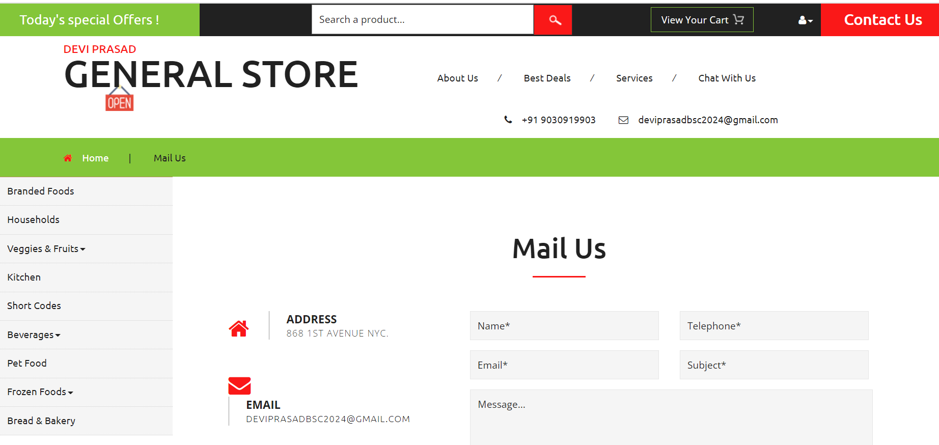 GitHub - Deviprasad-05/Devi-Prasad-General-Store