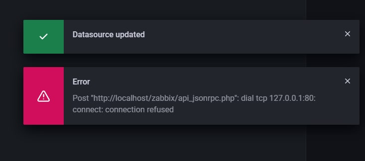 Grafana integration · Issue #1005 · zabbix/zabbix-docker · GitHub