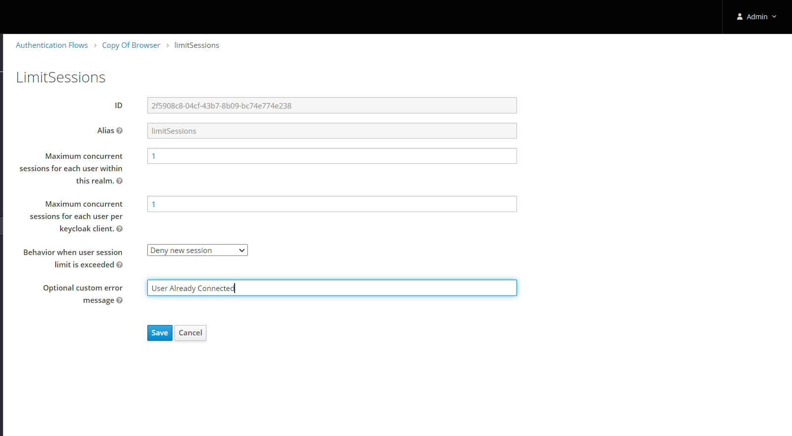 Configurable session limits · Issue #10077 · keycloak/keycloak · GitHub