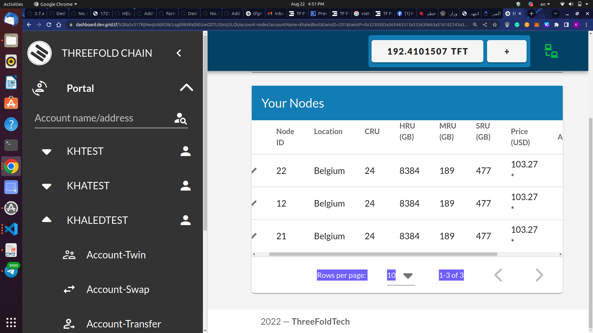 Dedicated Nodes Table Alignment · Issue #99 · threefoldtecharchive/tfgrid_dashboard · GitHub