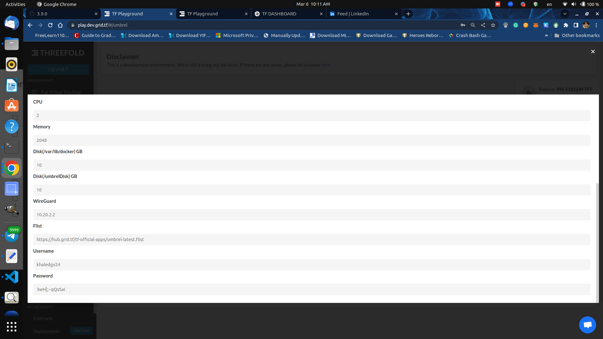 umbrel domain is missing from deployment page · Issue #1346 · threefoldtecharchive/grid_weblets ...