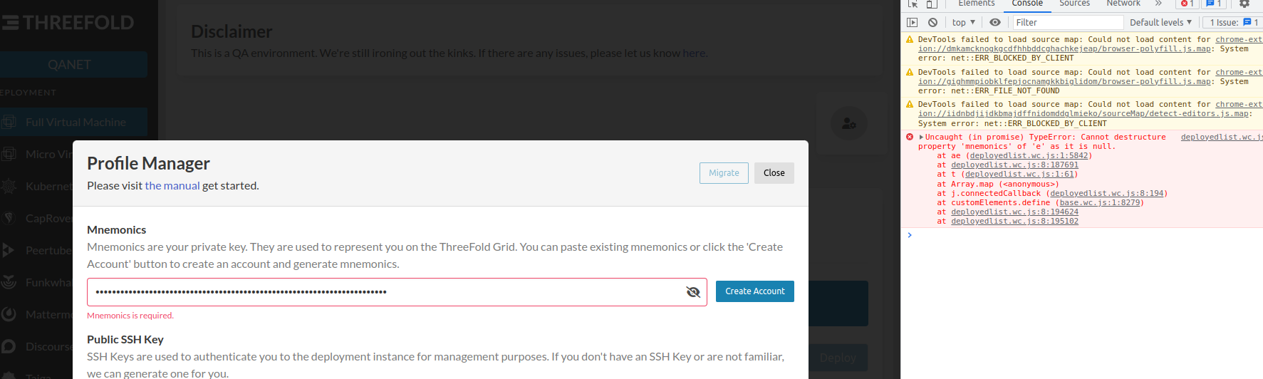 An error appears in the console when you open play.dev.grid.tf · Issue #1353 ...