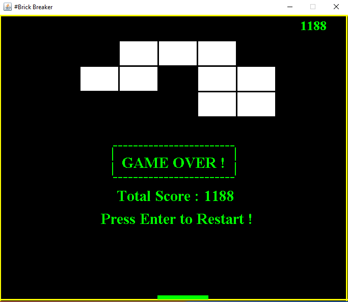 GitHub - Git-suman309/BrickBreaker_Game: This is a popular game . i have made the same using ...
