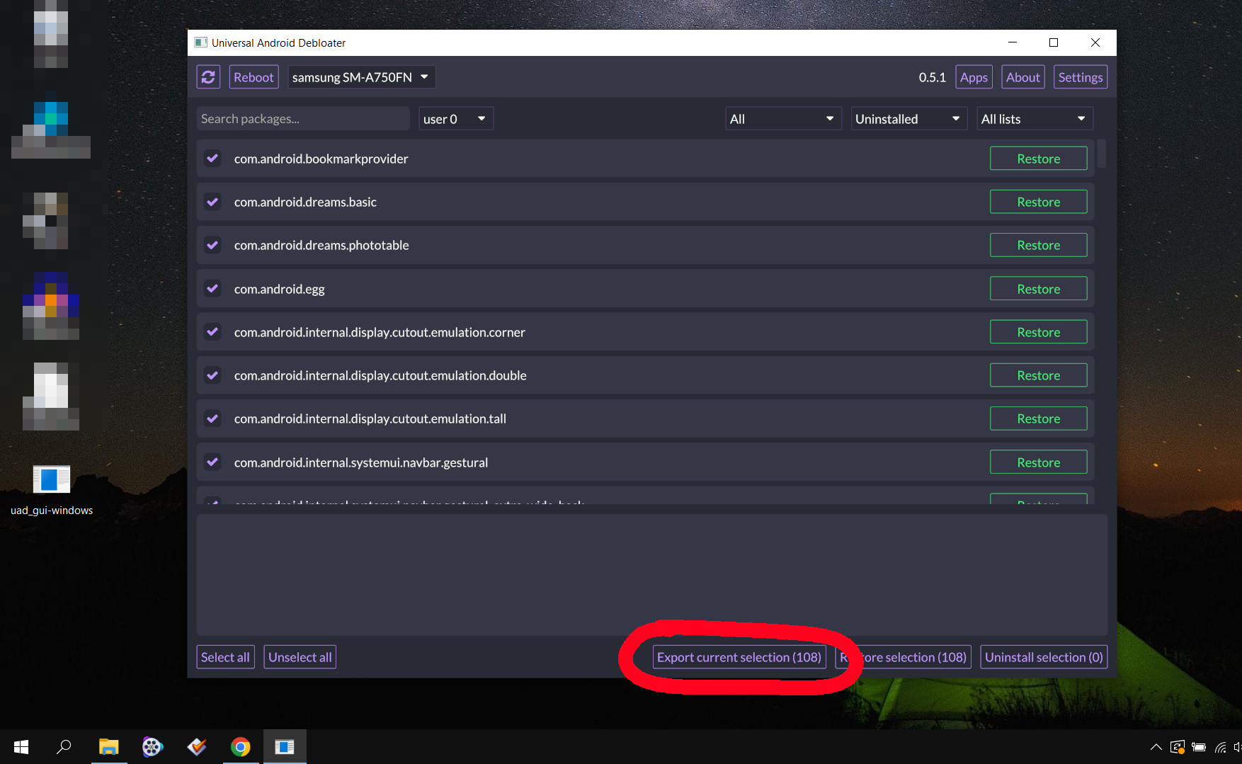 Option to import / mark the application from a saved .txt file · Issue #339 · 0x192/universal ...