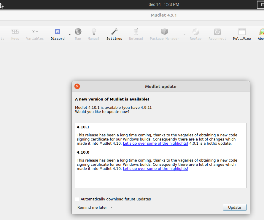 Linux AppImage version has no sound · Issue #511 · Mudlet/Mudlet · GitHub
