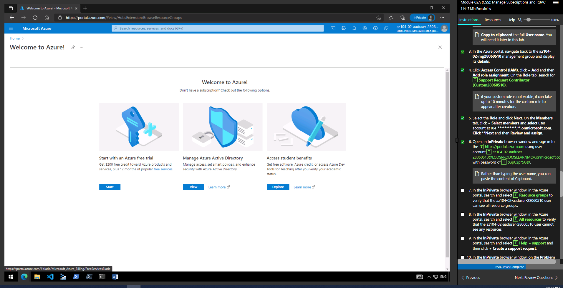 New resource groups available to see · Issue #653 · MicrosoftLearning/AZ-104 ...