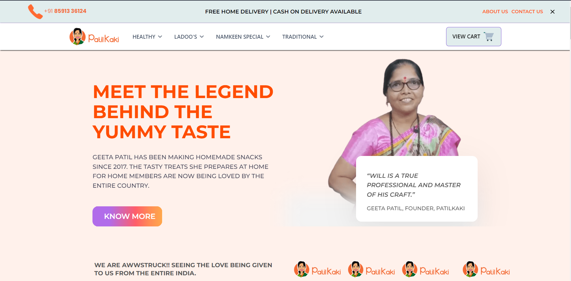 GitHub - hi-Kartik2004/patilkaki: Proposed Patilkaki about page remastered.