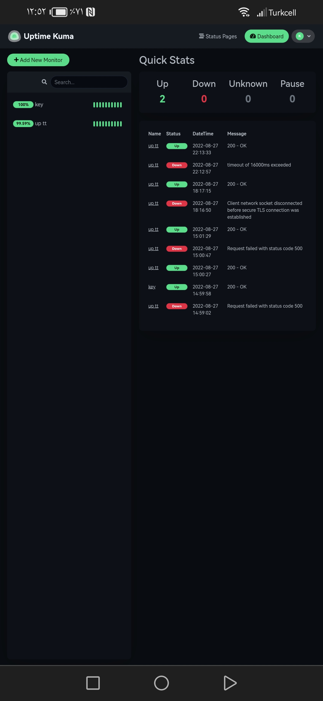 uptime kuma html & php · Issue #2018 · louislam/uptime-kuma · GitHub