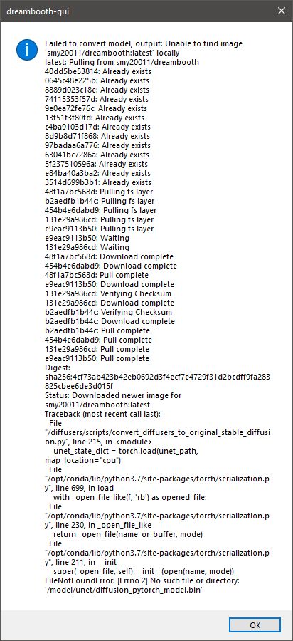 Dreambooth Gui Stuck Waiting · Issue 28 · Smy20011dreambooth Gui · Github 