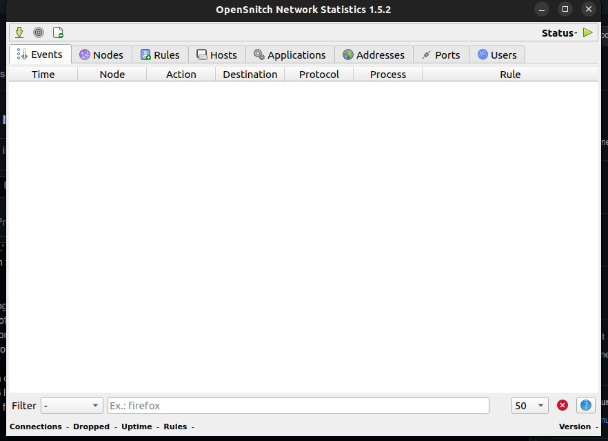 Opensnitch UI not intercepting or seemingly connecting to service · Issue #859 · evilsocket ...