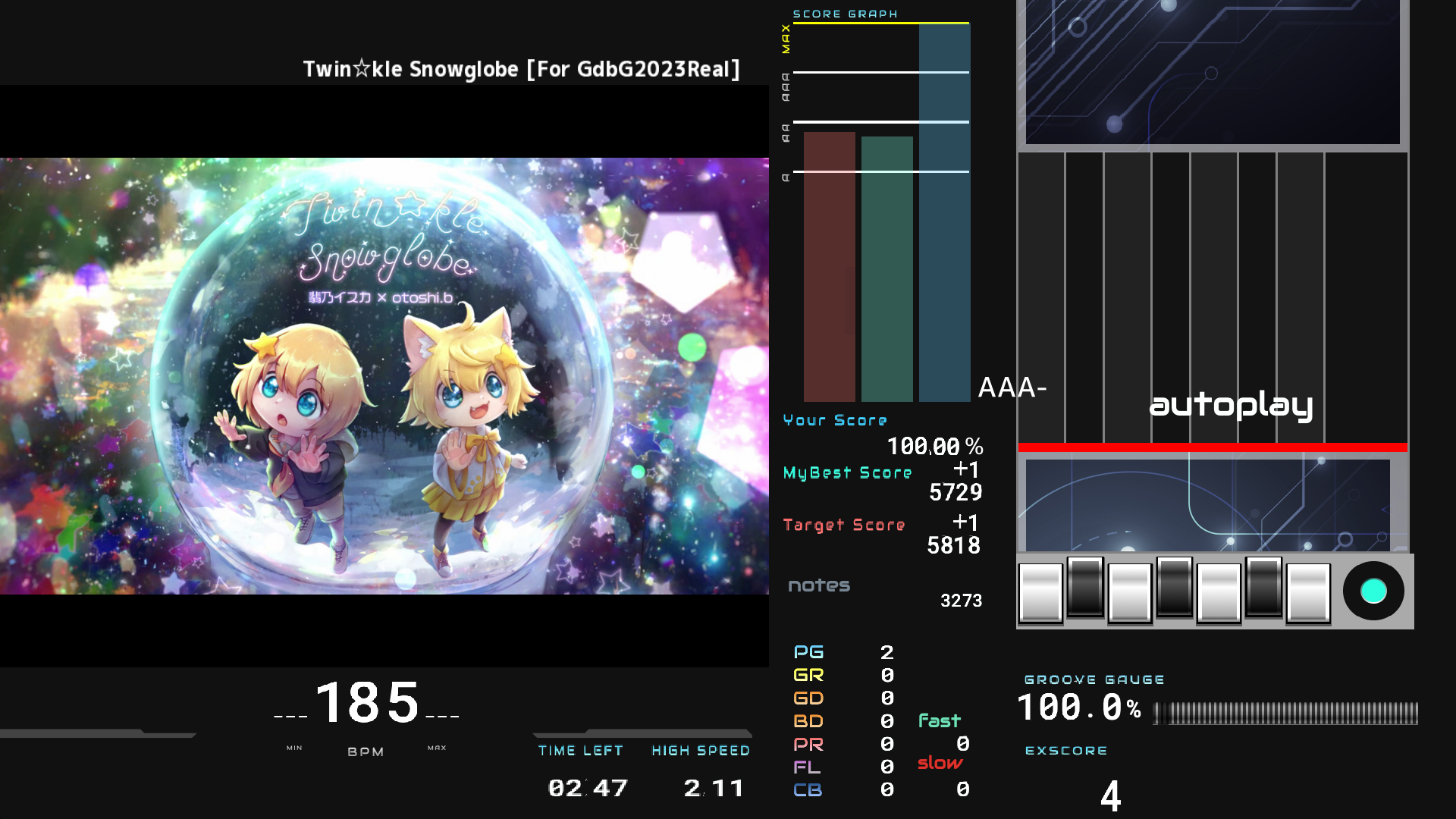 選択したTarget Scoreとグラフの表示が一致していない · Issue #2 · gdbg-dev/GdbG_Skin · GitHub