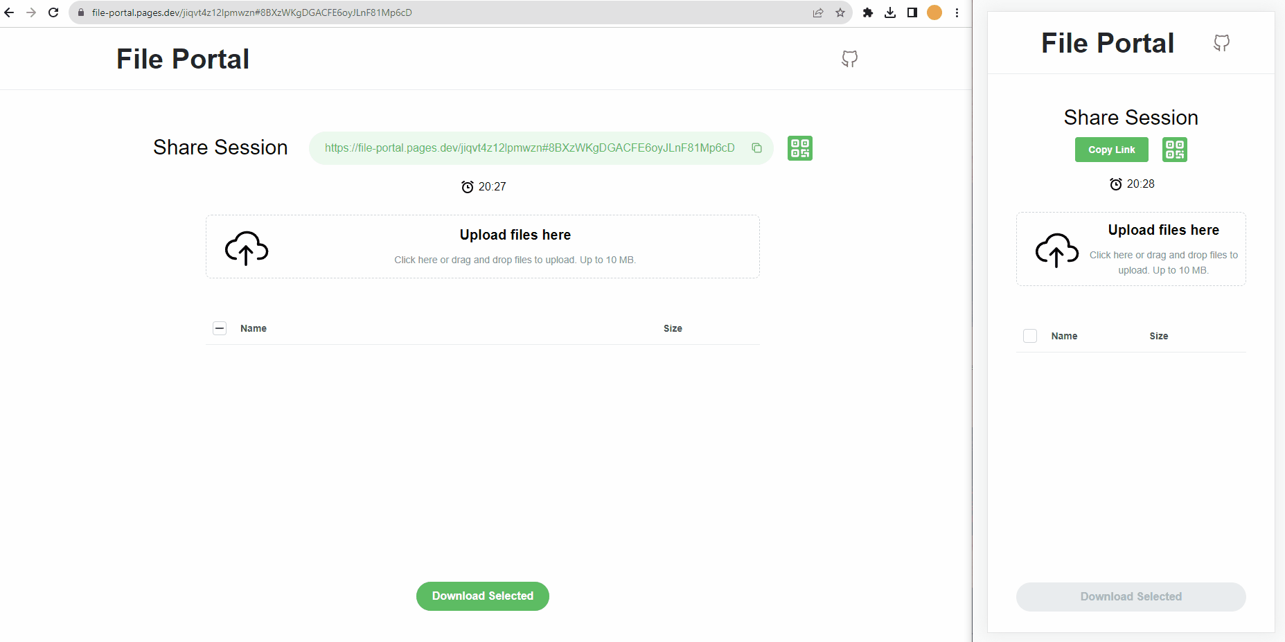 GitHub - ansonhltsang/file-portal