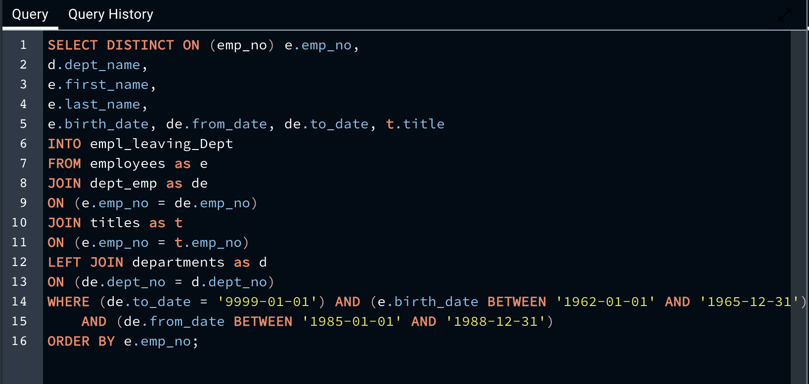 GitHub - willowjl/Pewlett-Hackard-Analysis