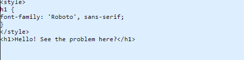 Roboto is supposed to load, but Arial loads instead · Issue #5061 ...