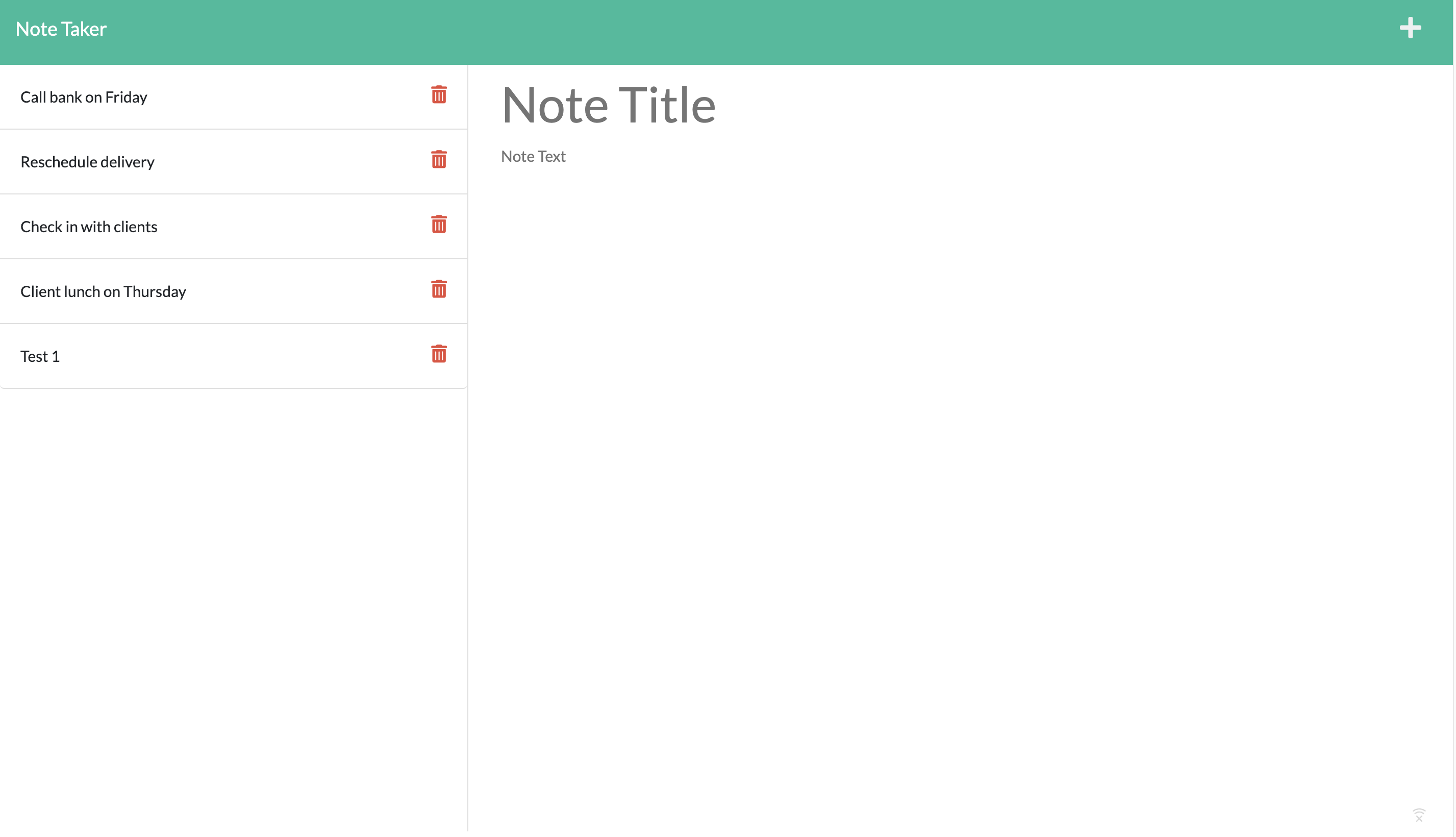 GitHub - enanesh/express-note-taker