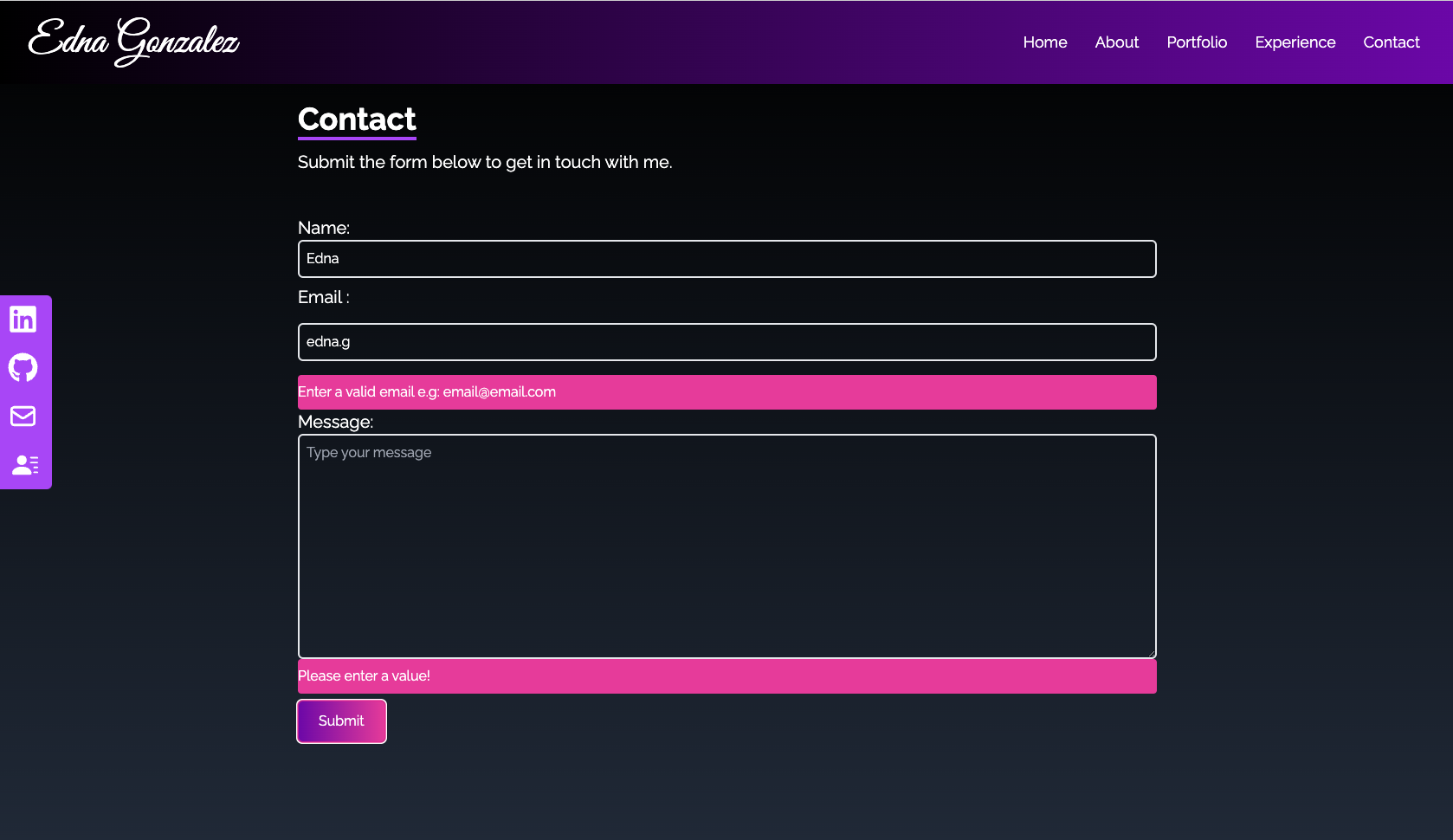 GitHub - enanesh/edna-portfolio-react