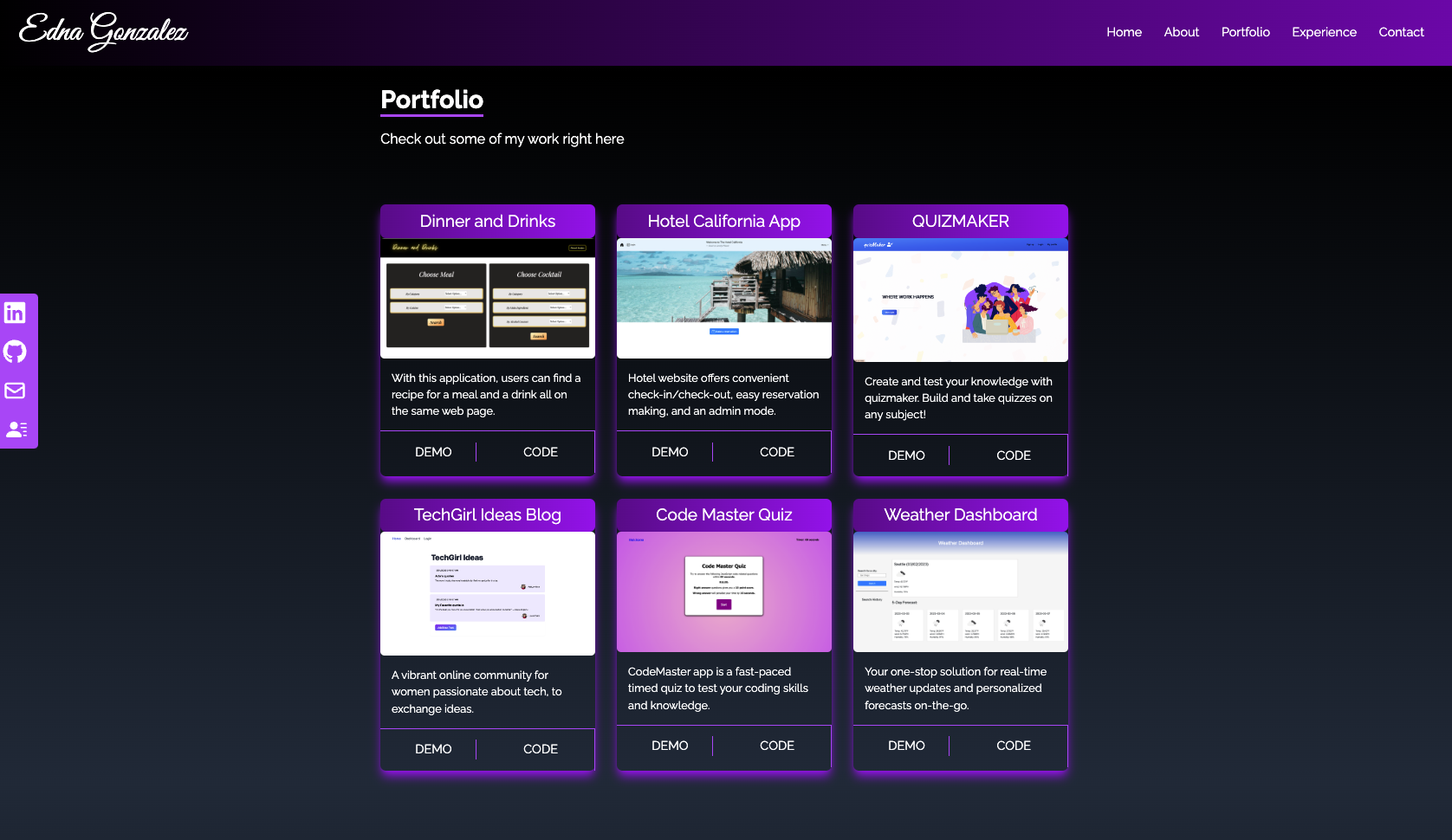 GitHub - enanesh/edna-portfolio-react