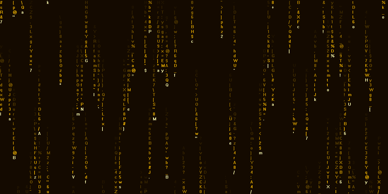 GitHub - EndOLine/TextRain: Simulate raining text on screen