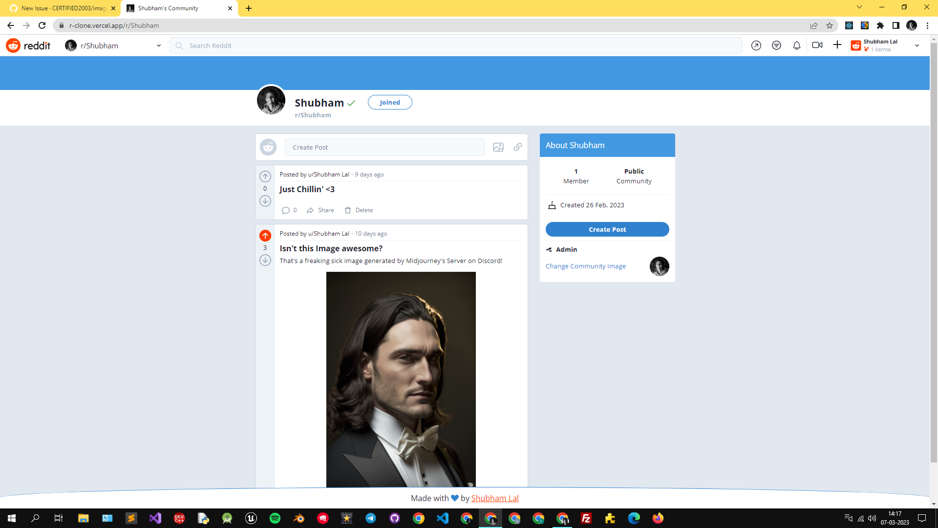 GitHub - Shubham-Lal/Reddit-Clone: Redesigned Reddit Clone with support of as many social media ...