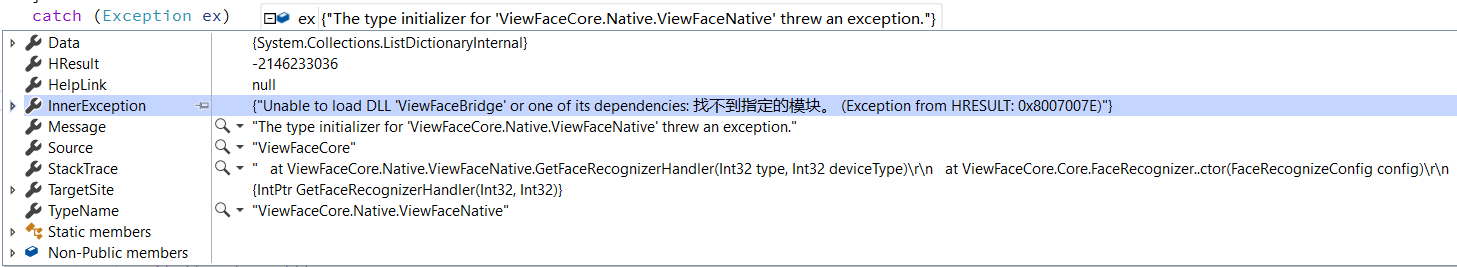 [Bug]Unable to load DLL 'ViewFaceBridge' or one of its dependencies · Issue #53 · ViewFaceCore ...