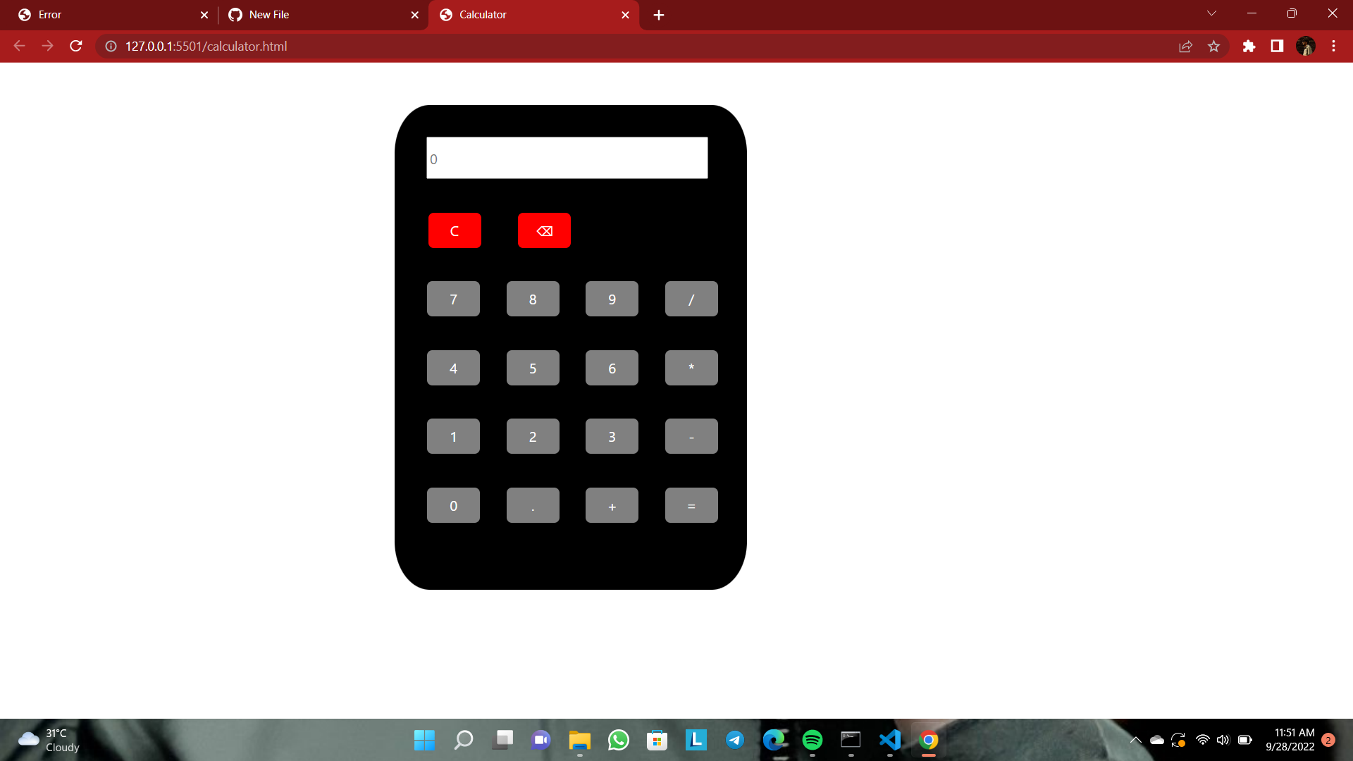 GitHub - adithyan-r1281/calculator
