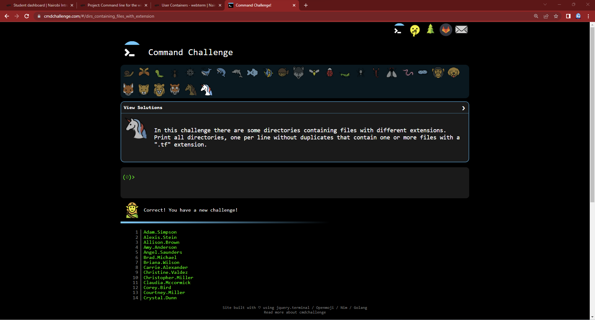 command_line_for_the_win · Issue #1 · dshikuta/alx-system_engineering-devops · GitHub