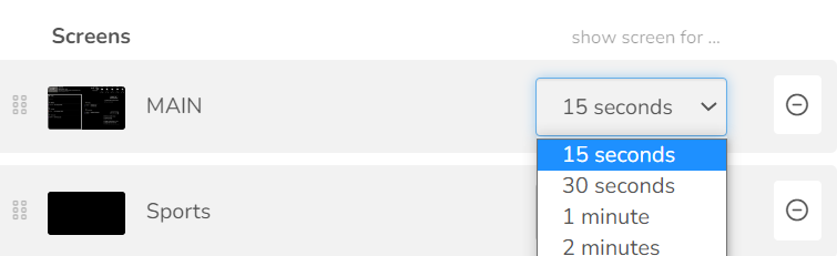 Additional Loop Display Times · Issue #1594 · dakboard/Cloud-Platform · GitHub