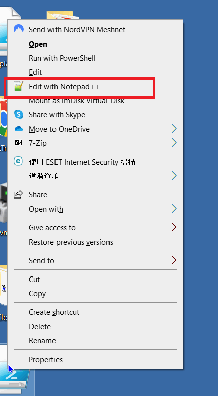 Right Click context menu button "N" shortcut still not working · Issue #14158 · notepad-plus ...