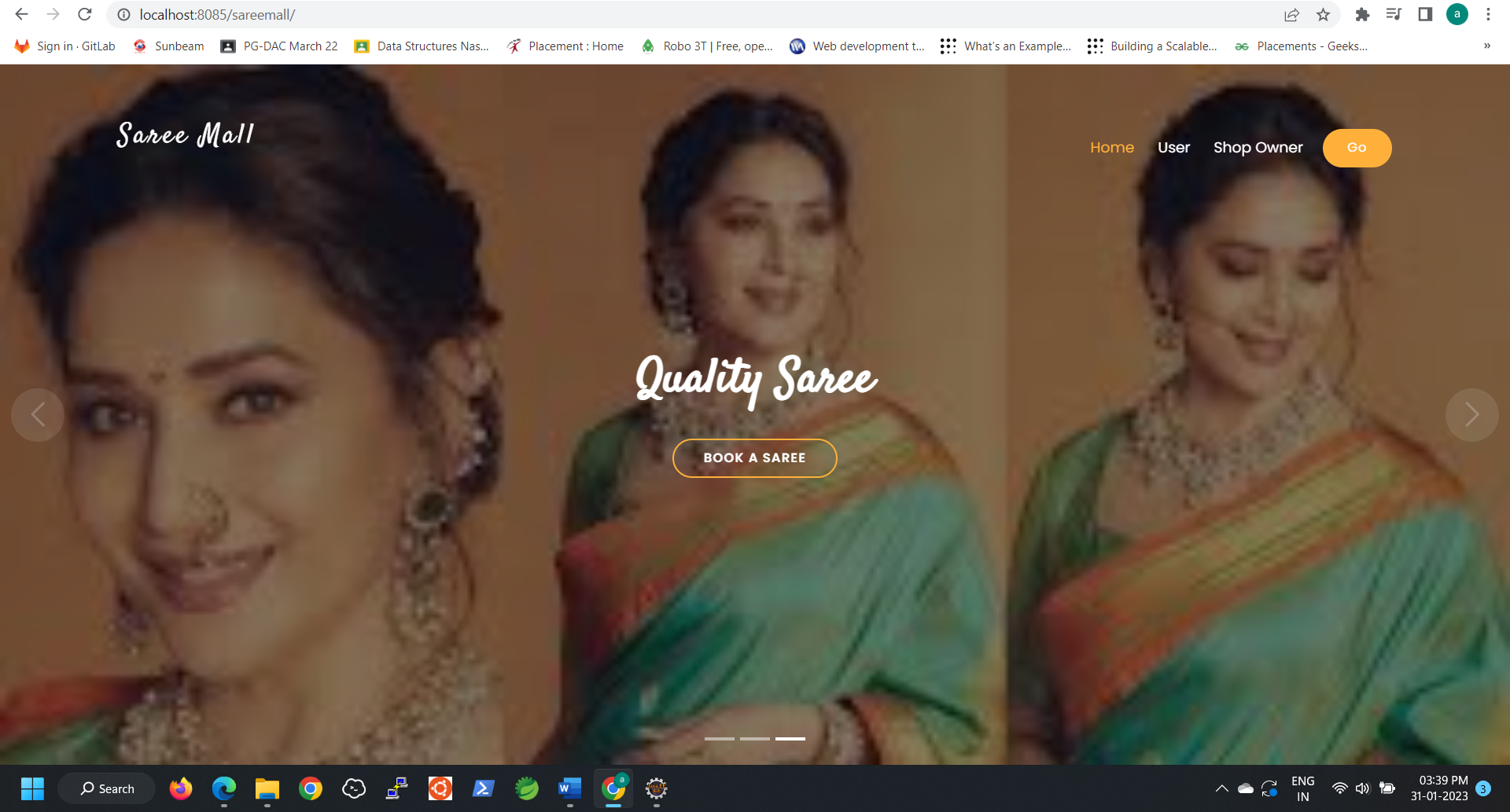 GitHub - rushiahire96/Sareemall-project-output: E platform for selling and buying saree where ...