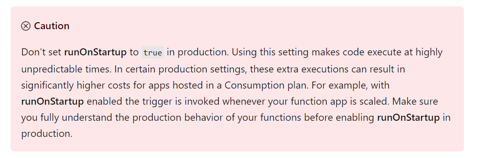 Add RunOnStart=true to all 3 cache loader functions · Issue #520 · CDCgov/data-exchange-hl7 · GitHub