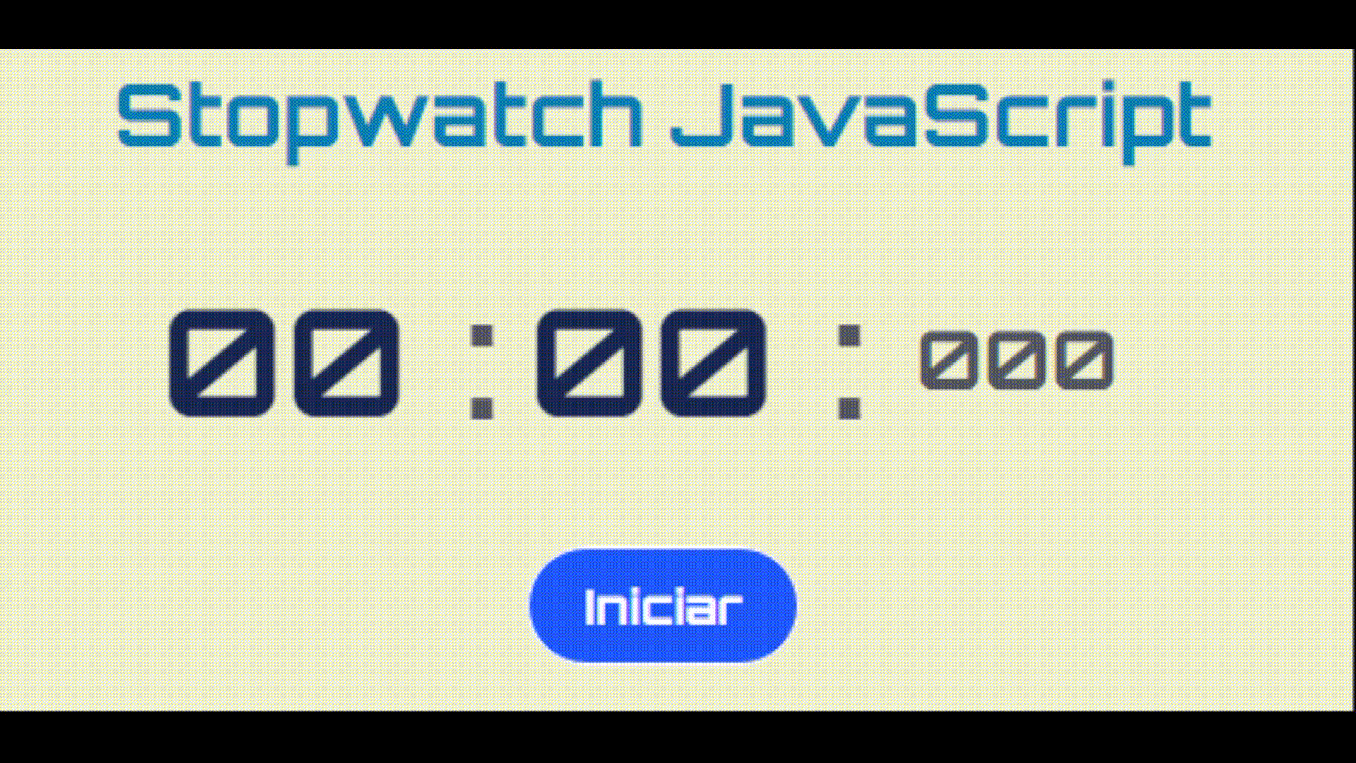 GitHub - levyGimenes/stopwatch_JS: Criando um cronômetro digital utilizando JavaScript puro para ...