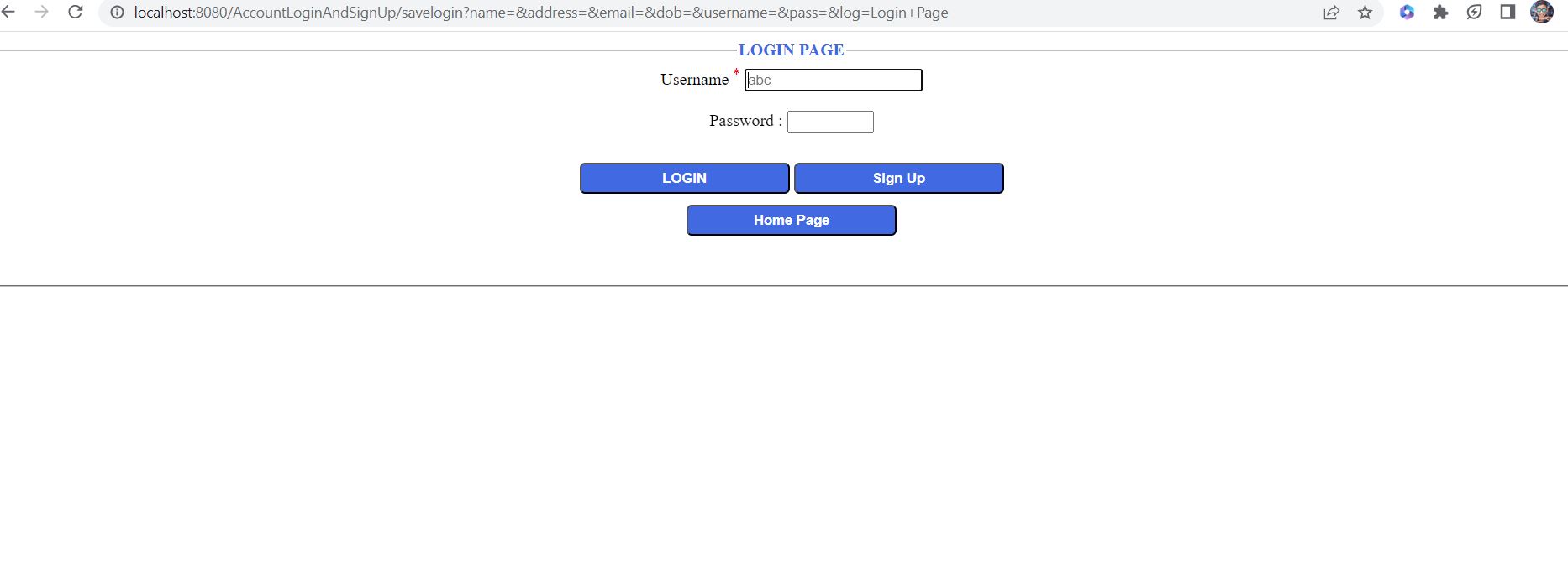 GitHub - drogon2000/SignUp-Login-page: This is an Account Registration page which has ...