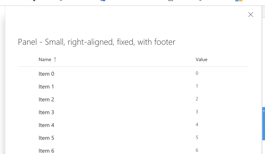 Panel: the scroll situation is breaking DetailsList (virtualized) when ...