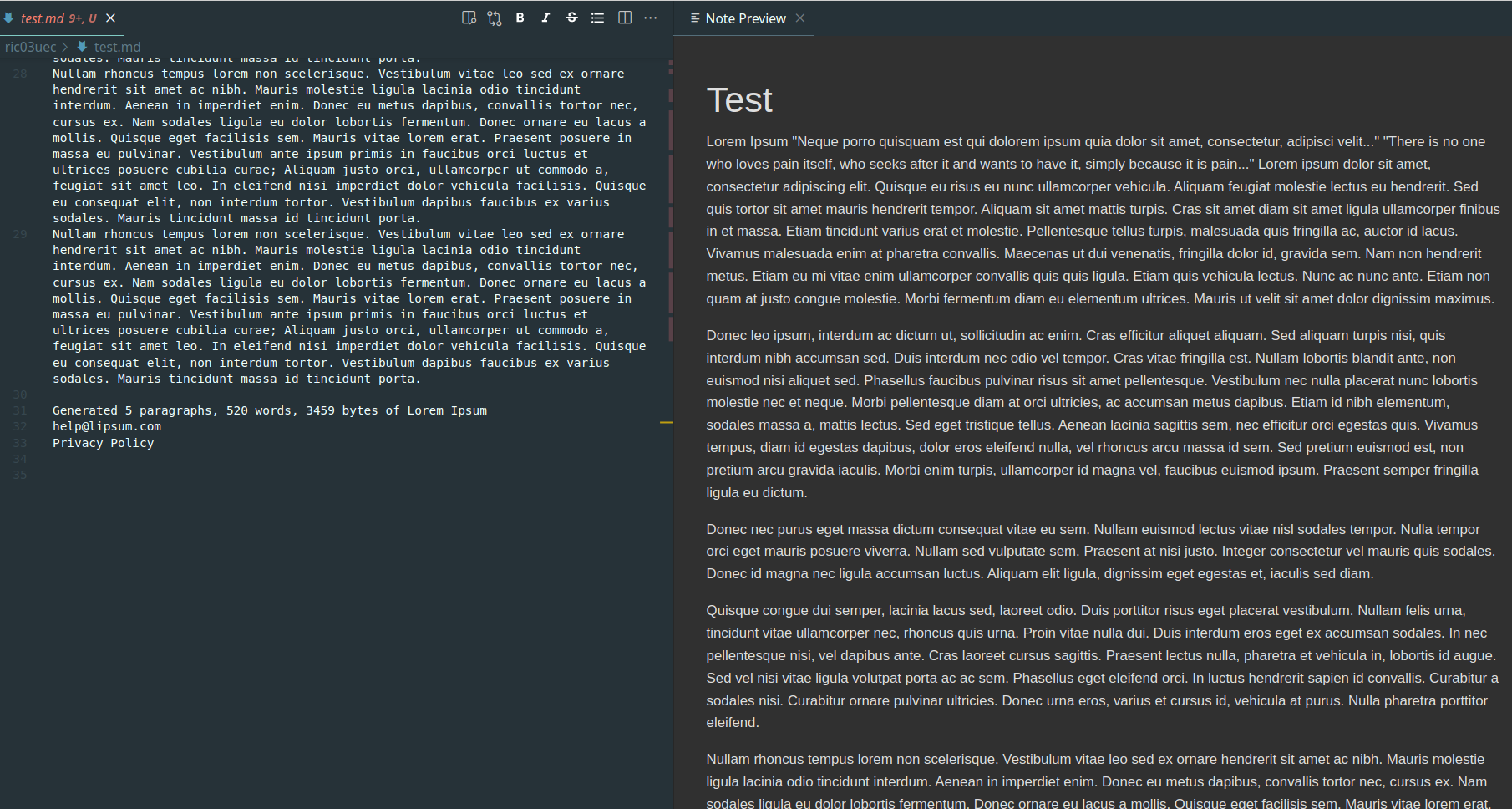 Note preview panel does not scroll with the note · Issue #2911 · dendronhq/dendron · GitHub
