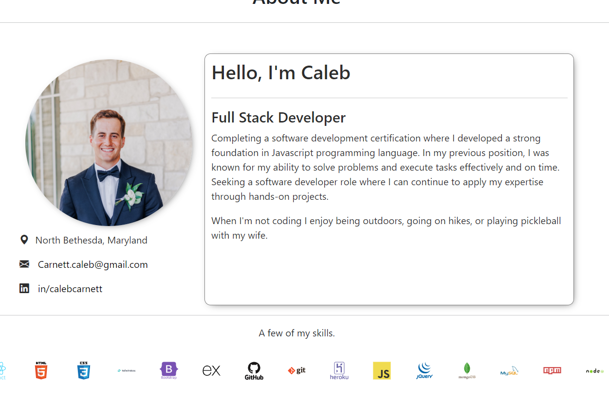 GitHub - calebcarnett/My-Portfolio