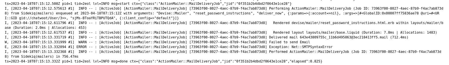 [CW-1422] SMTP Error · Issue #6709 · chatwoot/chatwoot · GitHub