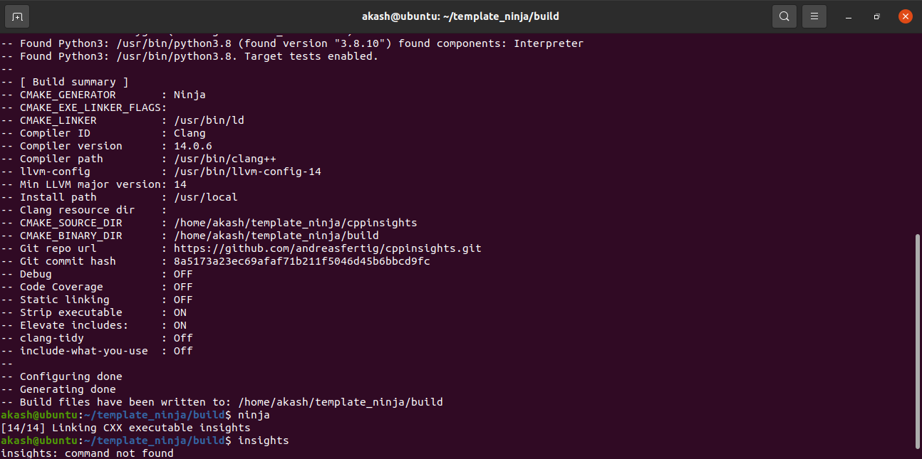 make command issue · Issue #498 · andreasfertig/cppinsights · GitHub