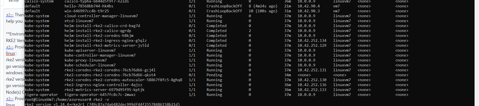 RKE2 windows container create failed · Issue #3368 · rancher/rke2 · GitHub