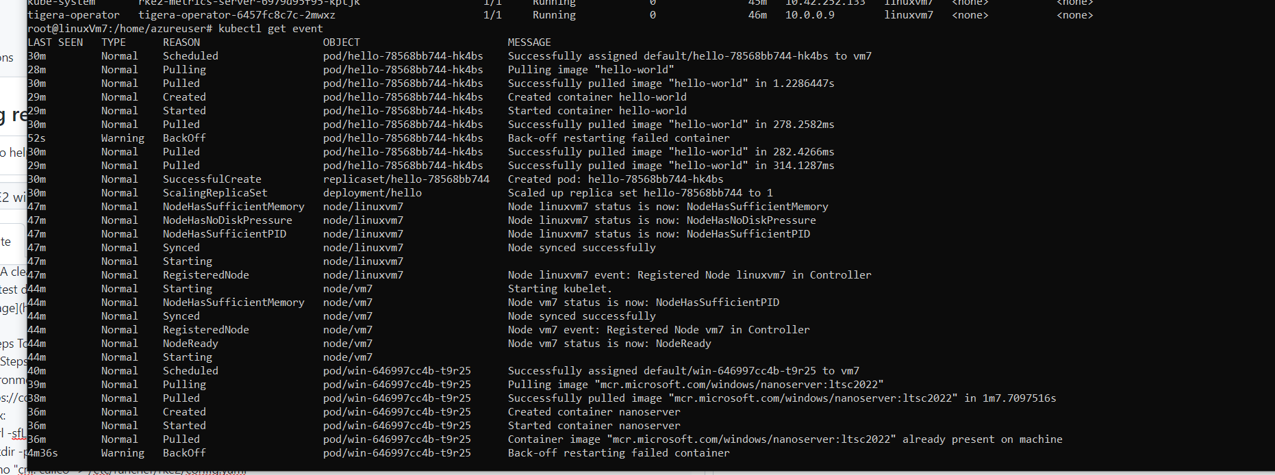 RKE2 windows container create failed · Issue #3368 · rancher/rke2 · GitHub