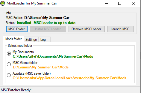 [Bug]: MSCLoader not working · Issue #147 · piotrulos/MSCModLoader · GitHub