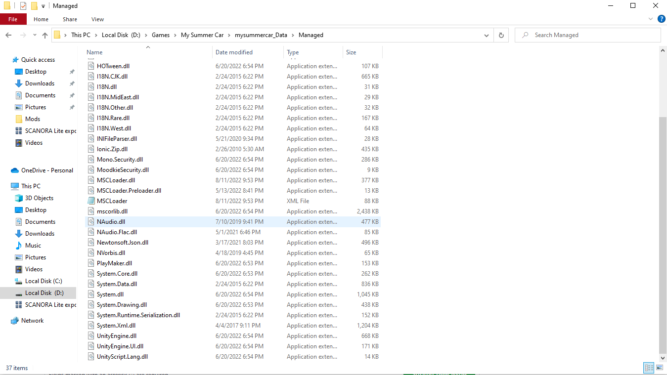 [Bug]: MSCLoader not working · Issue #147 · piotrulos/MSCModLoader · GitHub