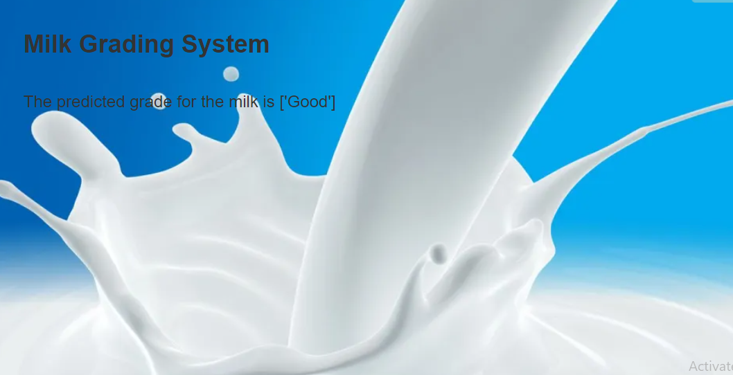 GitHub - Dheeraj-Chilakapati/Milk-Grading-System-using-Machine-Learning ...