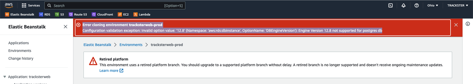 Elastic Beanstalk Config And Rds Db Engine Version Validation Error · Issue 291 · Awselastic