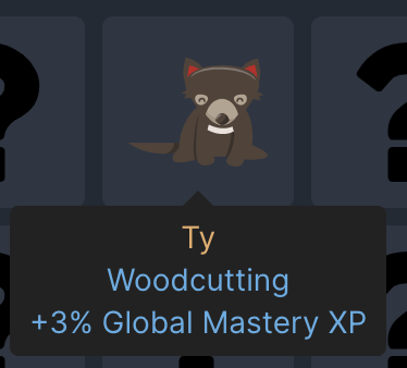 [Spelling/Grammar]: Ty (pet) listed as Woodcutting · Issue #2835 · MelvorIdle/melvoridle.github ...