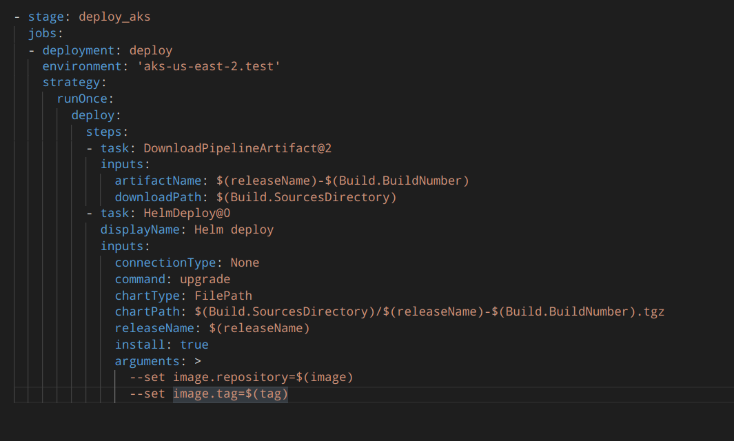 Helm Deploy Cannot Authenticate When Deploying Using Environment · Issue 13451 · Microsoft