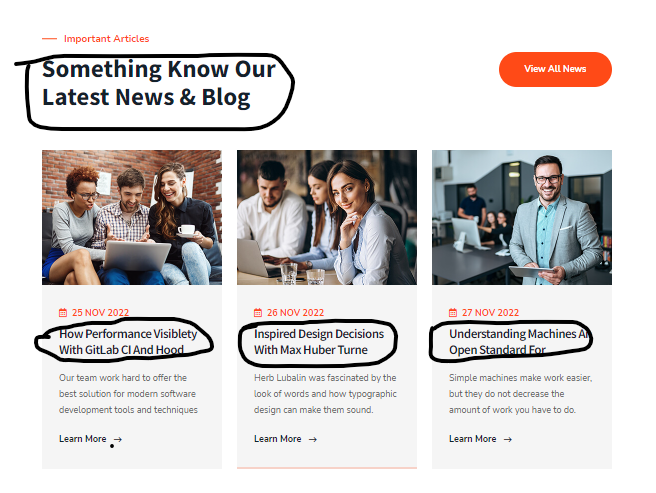 Do market research for the content and titles under "Important Articles" section. · Issue #34 ...