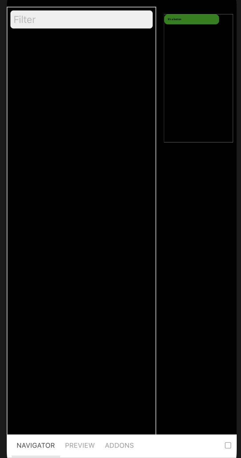 React Native Storybook is black on iOS · Issue #5628 · storybookjs/storybook · GitHub