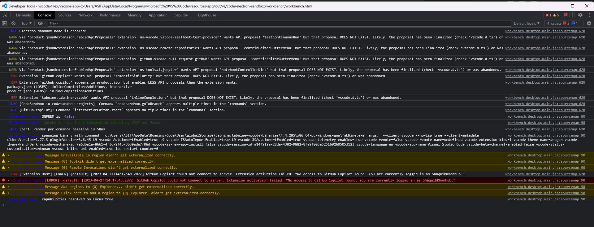 Tabnine status.bar it's not working · Issue #1089 · codota/tabnine-vscode · GitHub
