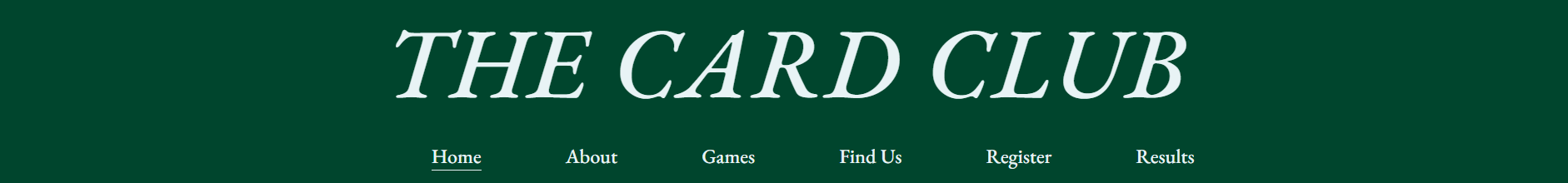 GitHub - tomkelly111/The-Card-Club: The Card Club