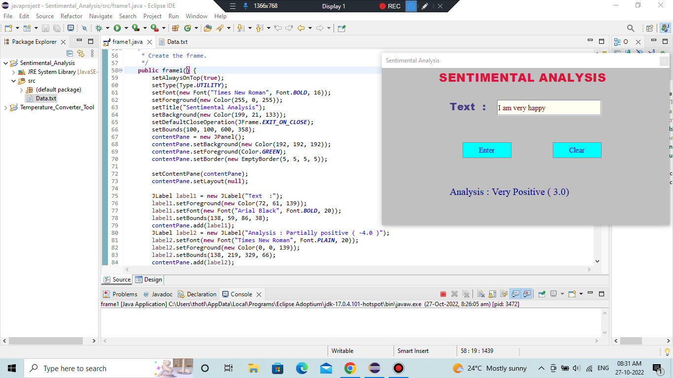 GitHub - Thotlakkagarijayasurya/CC-OCT-JAVA_DEVELOPMENT-TASK1-SENTIMENTAL_ANALYSIS